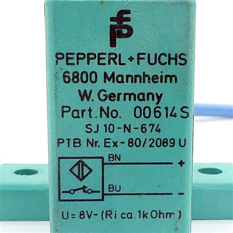 Maschinenteil24 Pepperl Fuchs Inductive Slot Sensor Buy Online