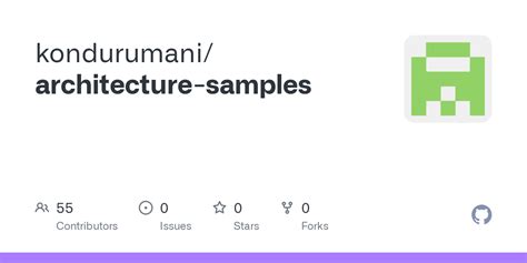 Github Kondurumaniarchitecture Samples
