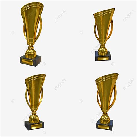 현실적인 황금 챔피언 트로피 일러스트 컵 3d 렌더링 그림 우승컵 디자인 트로피 컵 현실적인 황금 트로피 Png 일러스트 및 Psd 이미지 무료 다운로드 Pngtree