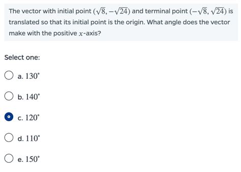solved the vector with initial point 3 1 6 and terminal