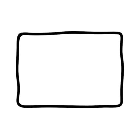 Rectangle Outline Clip Art 102 300 Rectangle Border Stock