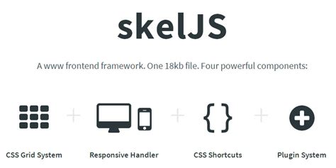 Skeljs A Light Weighted Single File Frontend Framework Webanaya A