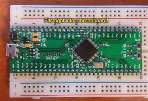 Stm32f4stamp A Breakout Board For Stm32f4