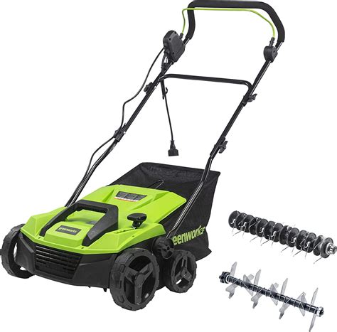 Greenworks 13 Amp 14 Corded Dethatcher Scarifier Dt13b00