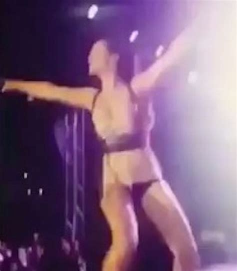 Singer Suffers Embarrassing Wardrobe Malfunction When Her Boobs Pop Out