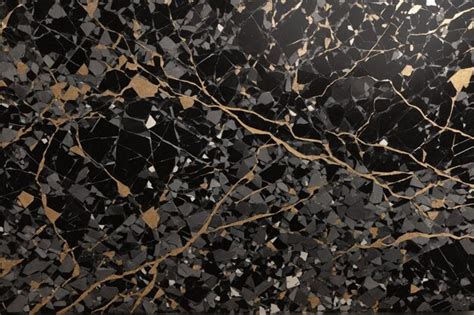 검은 테라조 텍스처 테라조 테크스처 배경 테라조 모자이크 타일 테라조 대리석 배경테라조 타일 텍스처 Ai 생성 프리미엄 사진