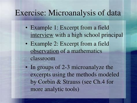 Ppt Microanalysis And Coding Grounded Theory Techniques Part I