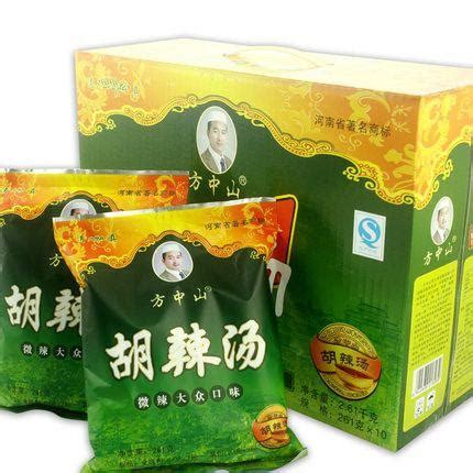 【方中山】微辣大众口味 胡辣汤261g 河南特产 内含3袋全味粉3袋菜包 可制作9碗胡辣汤 美国买胡辣汤