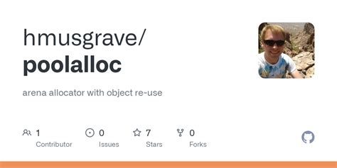 Github Hmusgravepoolalloc Arena Allocator With Object Re Use