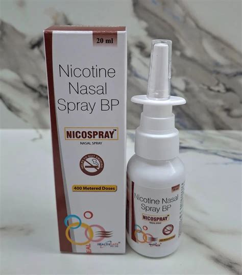 Nicotine Nasal Spray At ₹ 760piece Nasal Drops In Panchkula Id