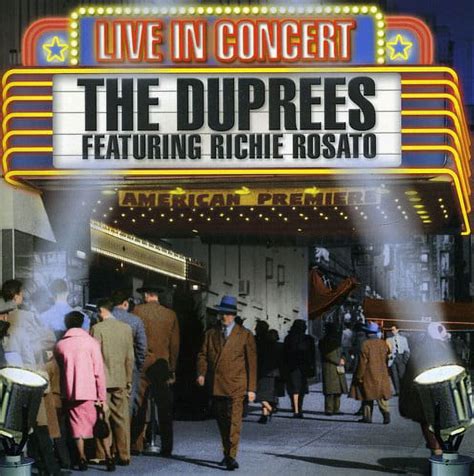 The Duprees Live In Concert Rock N Roll Oldies Cd