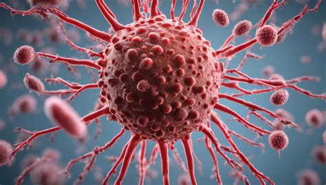 Premium Photo Viral Infection A Microscopic View Of A Virus Infecting