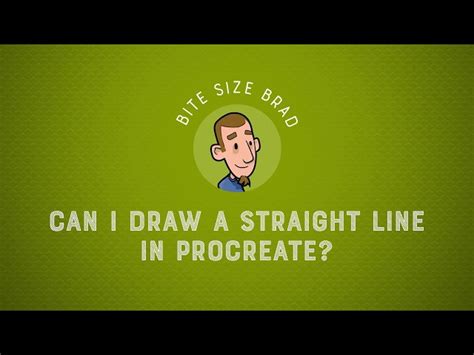 How To Draw Straight Lines Procreate