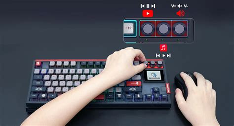 Skyloong Gk87pro Tkl Keyboard With Screen