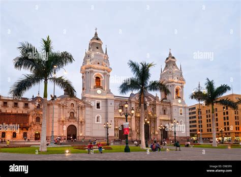 Peru Lima Historical Center Unesco World Heritage Plaza De Armas