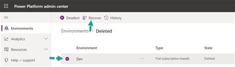 How To Recover A Deleted Environment In Dynamics 365 Crm Online Arun Pottis Power Platform Blog