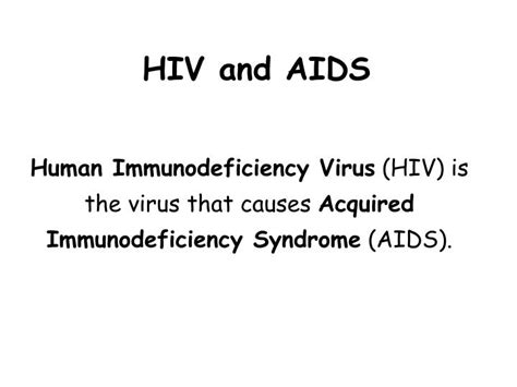 Ppt Hiv And Aids Powerpoint Presentation Free Download Id