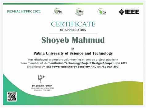 Shoyeb Mahmud On Linkedin Another Achievement