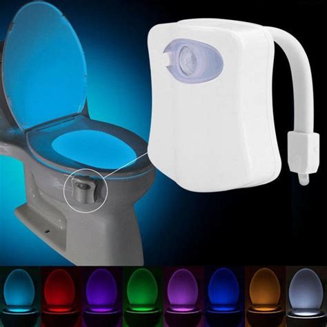 LED подсветка для унитаза Light Bowl. Светильник с датчиком движения ...