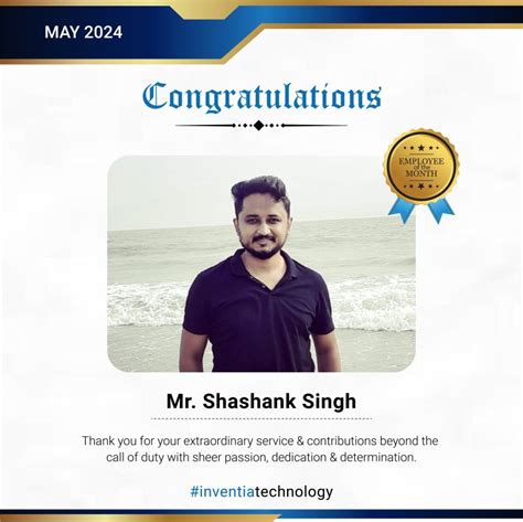 Inventia Technology Consultants Pvt Ltd On Linkedin Inventiatechnology Bestemployee