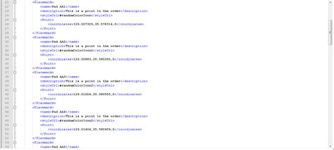C If Statement Which Checks If Value Exists And Then Write Kml Tag