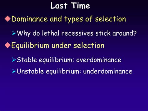 Ppt Lecture 8 Selection In Real Populations Powerpoint Presentation Id 4741443