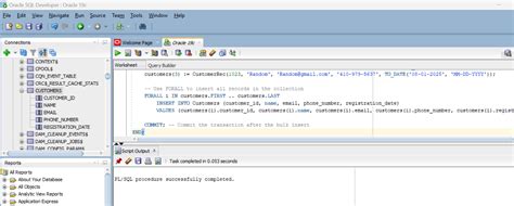 how to insert data in oracle sql tricentis
