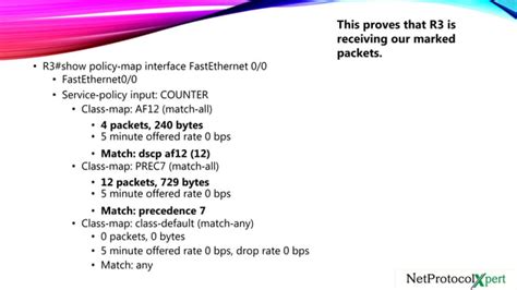 Qos Marking On Cisco Ios Router Pptx Computer Networking Computing