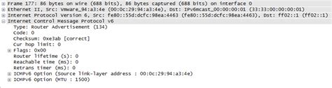 enabling ipv6 router advertisements on windows