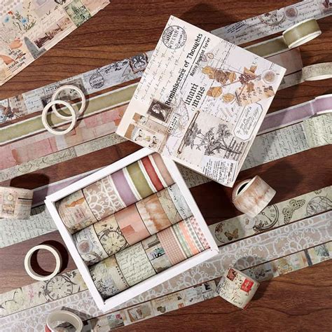 Vintage Washi Tape Reminiscence Of Thoughts