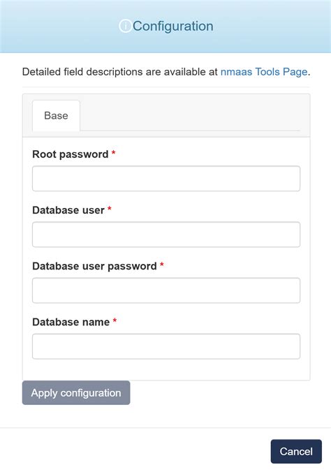 Postgresql Nmaas Documentation