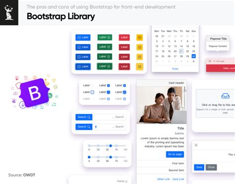 the pros and cons of using bootstrap for front end development owdt