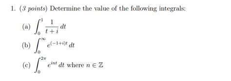 solved 3 ﻿points ﻿determine the value of the following