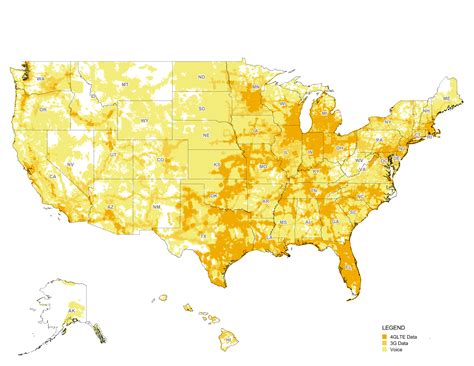 Sprint Wireless Coverage Area Map