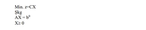 Solved Consider The Following Linear Programming Modelmin