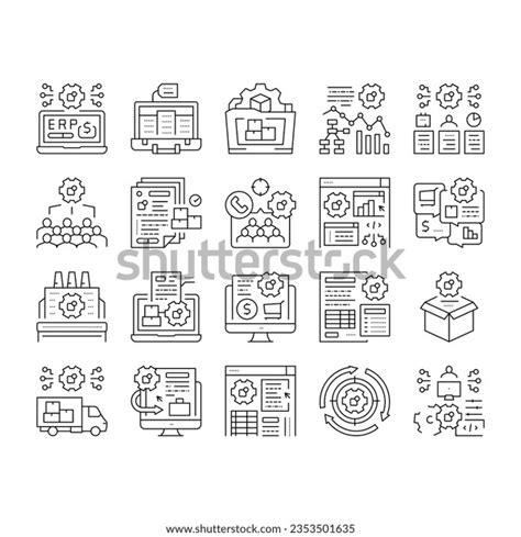 Best Enterprise Resource Planning Icon Royalty Free Images Stock