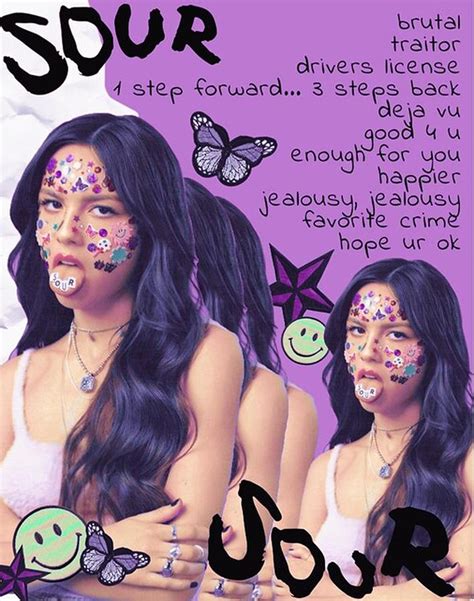 Sour Olivia Rodrigo Digital Art By Paul Rowan Pixels