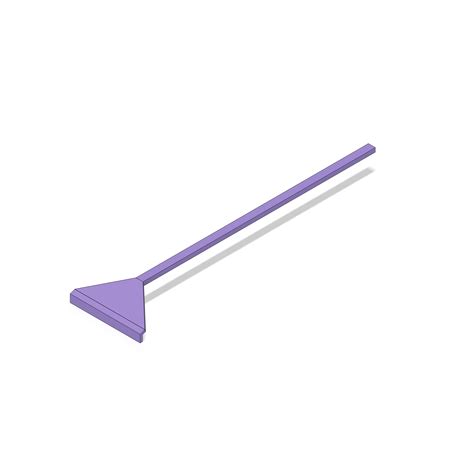 Miniature Flat Rake Herb Tidy Tool Tiny Rake For Smoking Tray Cleanup By Tacodimension