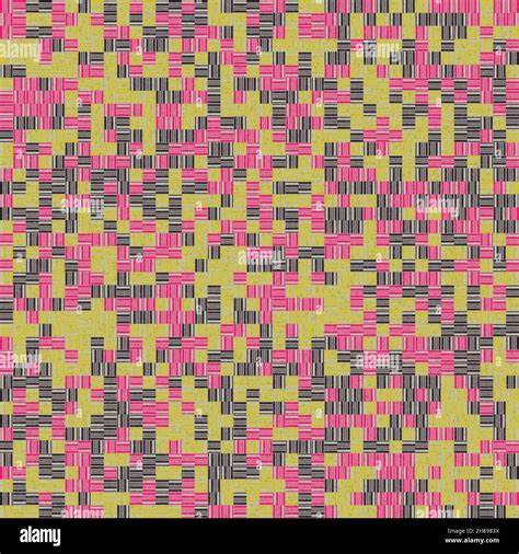 Abstract Geometrical Generative Computational Art Illustration Stock Vector Image And Art Alamy