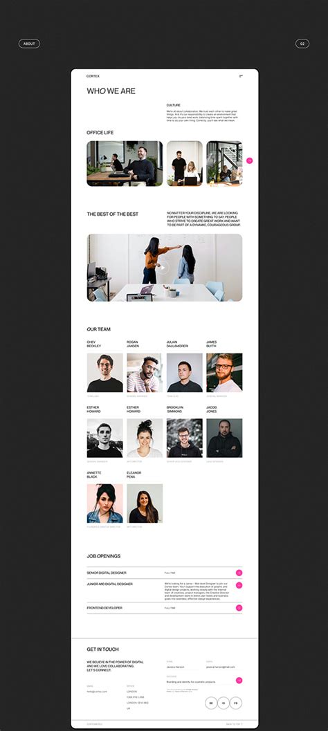 Cortex Uiux Design Website On Behance