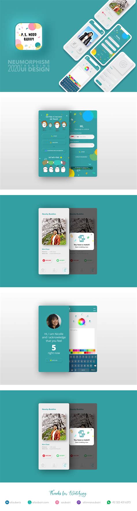 Neumorphism In UI Design Mobile App Design On Behance