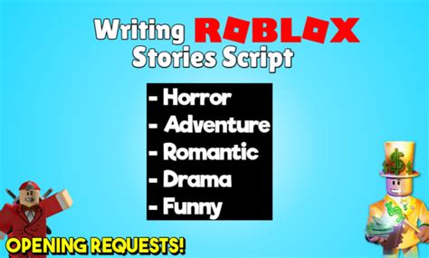 Script Your Roblox Story By Danucraft Fiverr