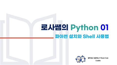 김로사 ♣ 로사쌤의 코딩 과외 파이썬 313 설치하기 엑셀을 끝낸 학생들은 파이썬 코딩 수업을