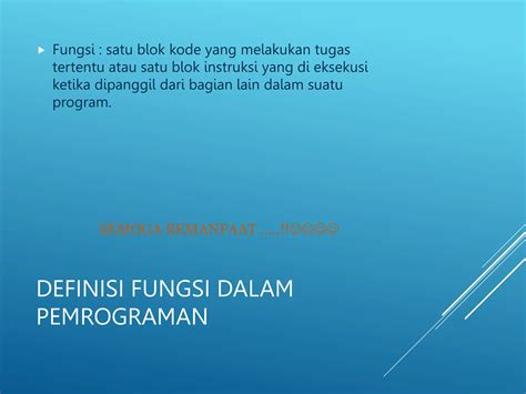 Pemrograman Dasar Dalam Alur Logika Pptx Pptx