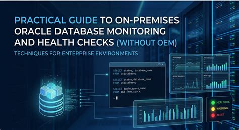 Practical Guide To On‑premises Oracle Database Monitoring And Health