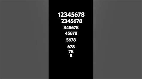Number Challenge Youtube