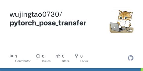 GitHub Wujingtao Pytorch Pose Transfer
