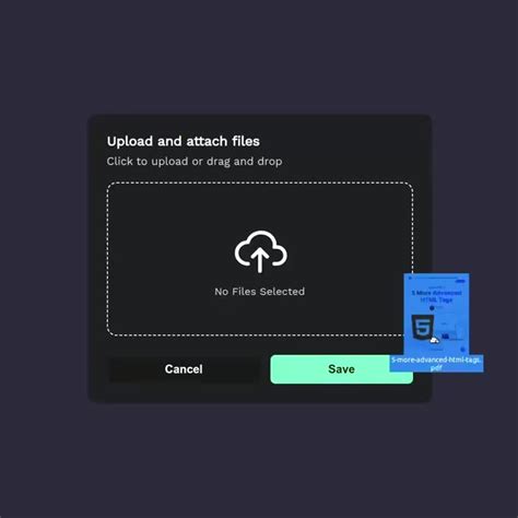 Vincent Vincent on LinkedIn: Create file upload using HTML, CSS and ...