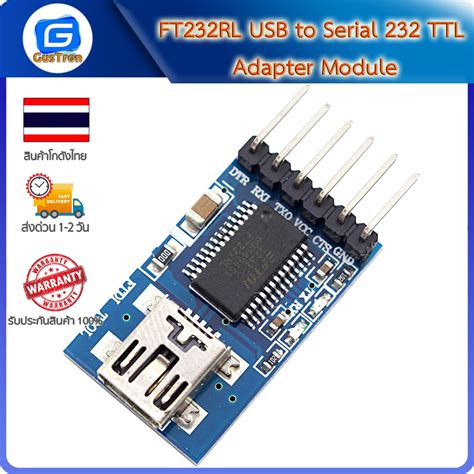 ft232rl usb to serial 232 ttl adapter module shopee thailand
