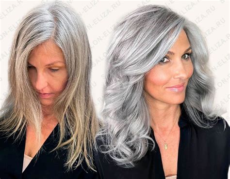 Окрашивание седых волос или Как получить пепельные волосы Салон